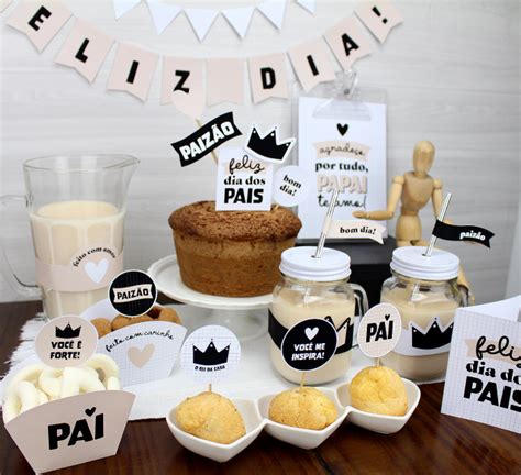 Café da Manhã para o Dia dos Pais Namorada Criativa Por Chaiene Morais