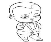 Coloriage Le Petit Baby Boss Dessin Baby Boss à imprimer