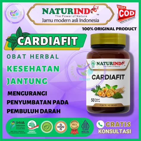 Jual Herbal CARDIAFIT NATURINDO Obat Jantung Berdebar Jantung Koroner