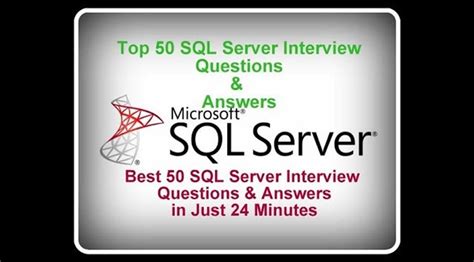 Top 50 SQL Server Interview Questions And Answers