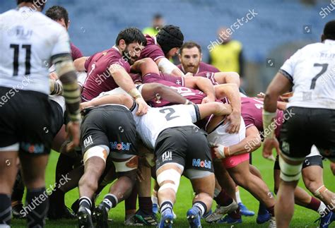 Beka Saghinadze Georgia Flanker Editorial Stock Photo Stock Image