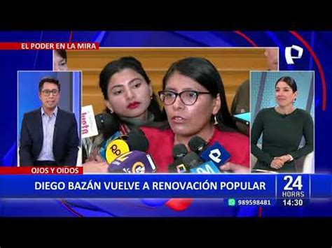 Video Congresista Margot Palacios renuncia al partido Perú Libre por