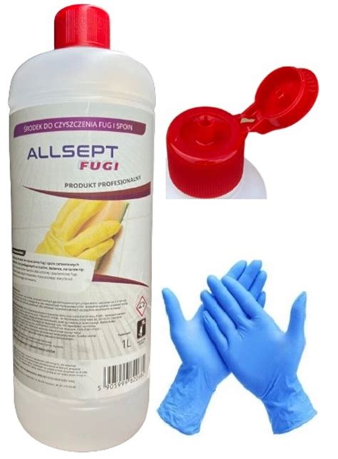Płyn Środek do Czyszczenia Fug i Spoin 1L 12994016356 Allegro pl