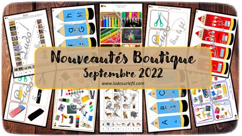 Nouveautés de septembre 2022 Ludo Sur Le Fil Maman Sur Le Fil