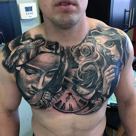 150 Tatuagens No Peito Para Homens Ideias Desenhos Dicas