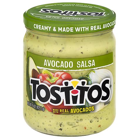 Tostitos Dips Avocado Salsa 15 0 Oz Meriendas Papitas Y Dips