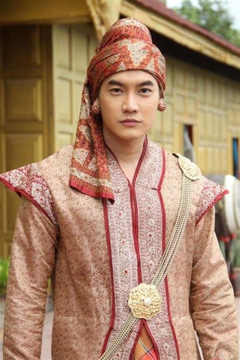 Myanmar traditional guy เสอผา ชด นายแบบ