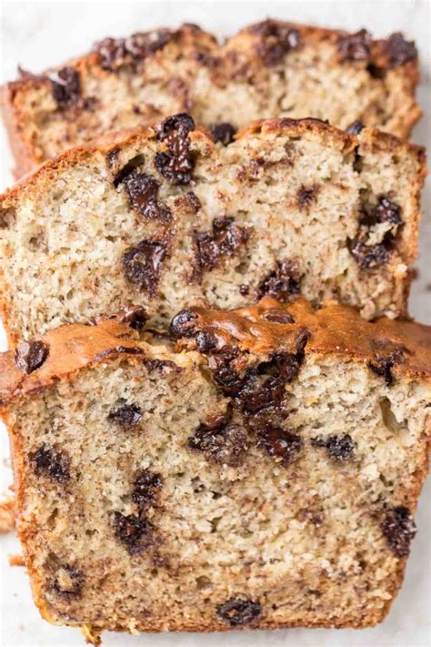Receta De Pan De Banana Con Chispas De Chocolate VIDEO
