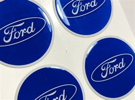 FORD Domed Hub Cap Decal For Car Domed Center Cap For Wheel Center Hub