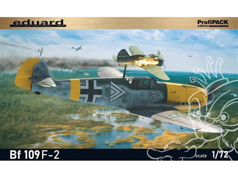 EDUARD Maquette Avion 70154 Messerschmitt Bf 109F 2 ProfiPack Edition 1