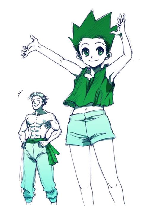 Gon Freecs And Hisoka Pinterest