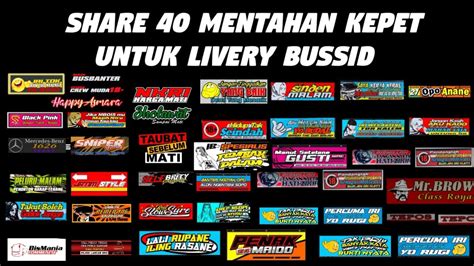 SHARE 40 MENTAHAN KEPET UNTUK LIVERY BUSSID TERBARU NO PASSWORD Bus