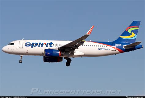N636NK Spirit Airlines Airbus A320 232 WL Photo By FREDERICK TREMBLAY