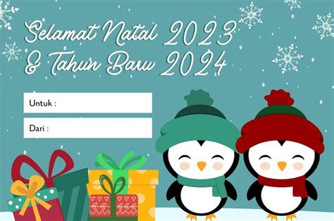 Kumpulan 20 Ucapan Selamat Natal Dan Tahun Baru 2024 Yang Penuh Kasih