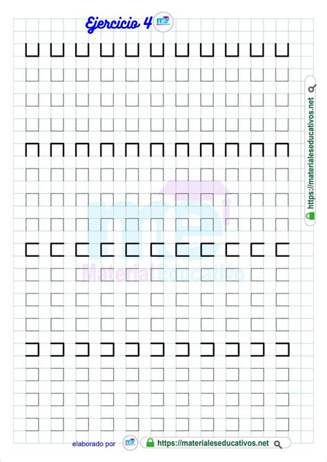 12 Fichas De Ejercicios Para Mejorar La Escritura Preescolar Y Primaria