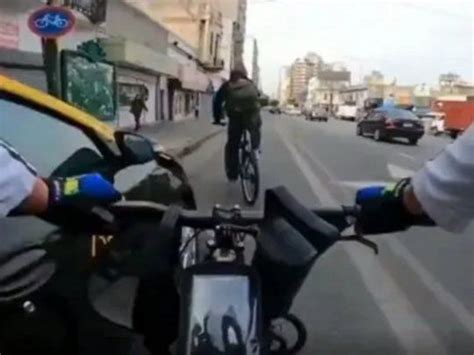 El Bicibandido el ciclista que se volvió viral peleándose con