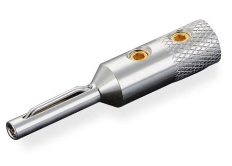 Viborg Vb S Pure Copper Banana Plug Silver Gold Plated K Mm