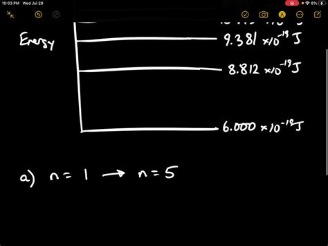 This Energy Diagram Shows The Allowed Encrgy Levels O Solvedlib