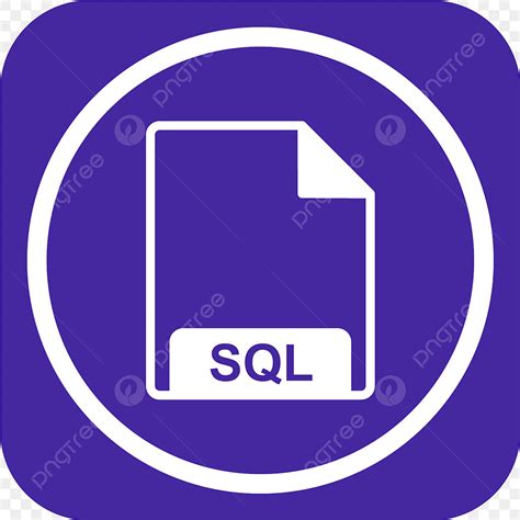 Sql Vector Hd PNG Images Vector Sql Icon Sql Icons File Format PNG