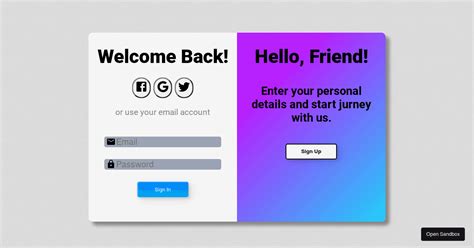 Login Register Codesandbox