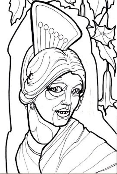 Acerca De Imágenes De La Llorona Para Colorear Ahora Dibujos Para