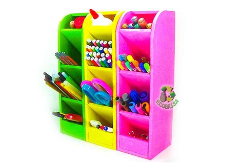 Organizador de escritorio con cartón Ecobrisa Manualidades