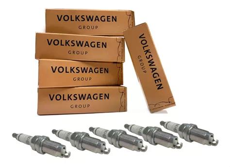 Kit Bujias Platino Vw Jetta A Bora Beetle Original