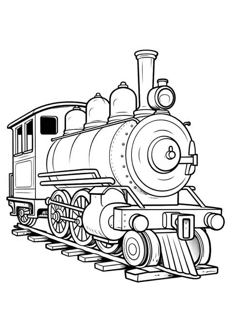 Desenhos De Trem Para Colorir E Imprimir Tudo Para Colorir