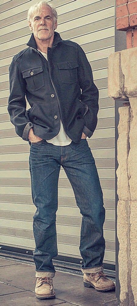 Older Guys Looking Good In Denim Mens Fashion Sweaters Mens Boots