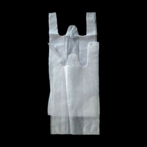 White Plain Biodegradable Non Woven W Cut Bags Capacity 500 Gm Also