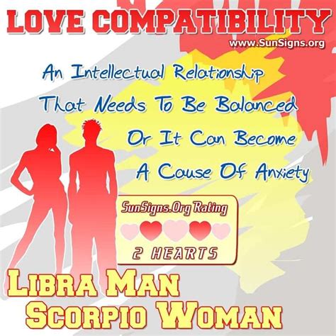 Libra Man And Scorpio Woman Love Compatibility SunSigns Org