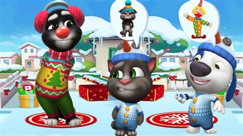 My Talking Tom New Update Vs My Talking Tom Friends Youtube