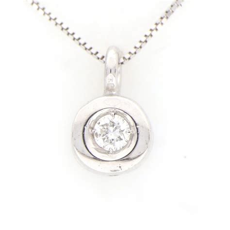 No Reserve Price 18 Carati Oro Bianco Collana Con Catawiki