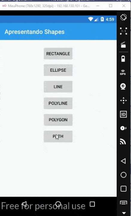 Xamarin Forms Apresentando Shapes Ii