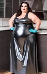 Ssbbw In Latex Apron Porn Pics