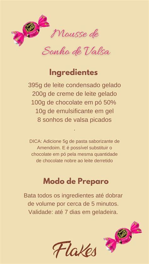 Pin De Nelma Costa Em Sobremesas Receitas Deliciosas Receitas De