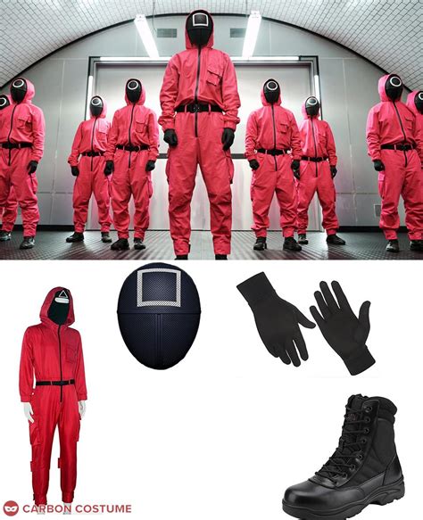Squid Game Guard Costume Carbon Costume DIY Dress Up Guides For