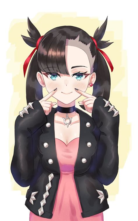 Marnie Pokemon And 2 More Drawn By Notdes1re Tbot7 Danbooru