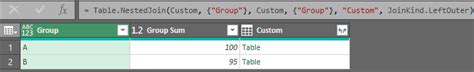 excel power query sum of column by group as new column stack overflow