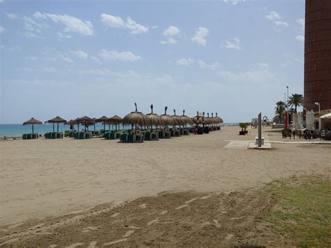 Plage De Playa De La Misericordia Malaga Malaga Sur La Carte Avec