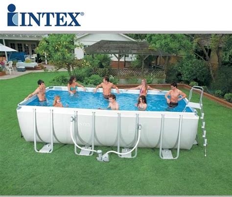 Piscine Fuori Terra Intex ULTRA FRAME Rettangolari Piscina Fuori