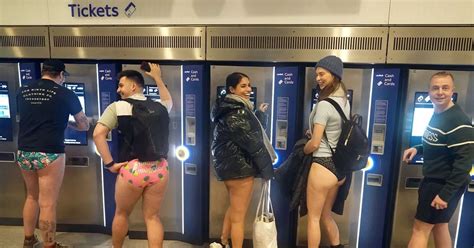 Commuters Baffled As Hundreds Strip Down To Their Pants To Ride The