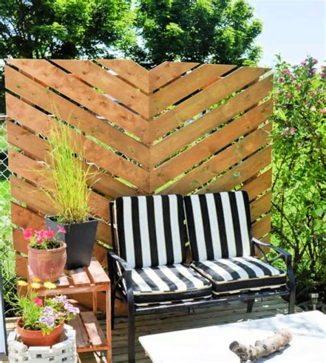 25 Cheap DIY Outdoor Privacy Screen Ideas Garden