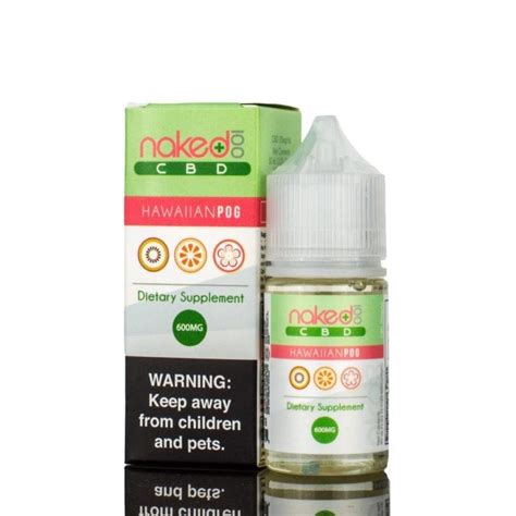 Naked100 CBD Hawaiian Pog 30ml Vapelab