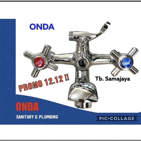 Jual Kran Panas Dingin ONDA K404 CT Kran Bathtub Shower Mixer JAPAN