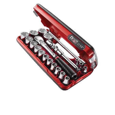 Coffret Douilles Et Cliquet 1 2 DBOX Facom