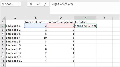 Excel Funci N Y C Mo Usar La Funci N Y En Excel Ionos Espa A