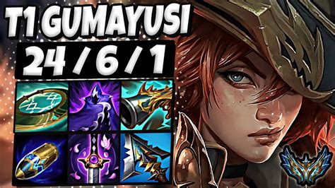 T1 Gumayusi Miss Fortune ADC Vs Kai Sa Patch 13 13 Korea Challenger