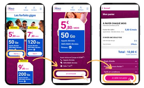 Forfait Réglo Mobile les offres Leclerc à partir de 3 80 mois