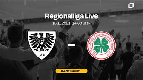 Heute Live Sc Preu En M Nster Rot Wei Oberhausen Sc Preu En M Nster